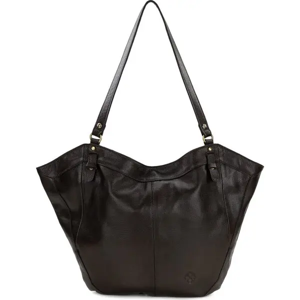 PATRICIA NASH Liliane Leather Tote - Chocolate