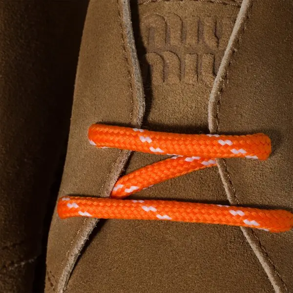 Miu Miu Délavé Suede Chukka Boots