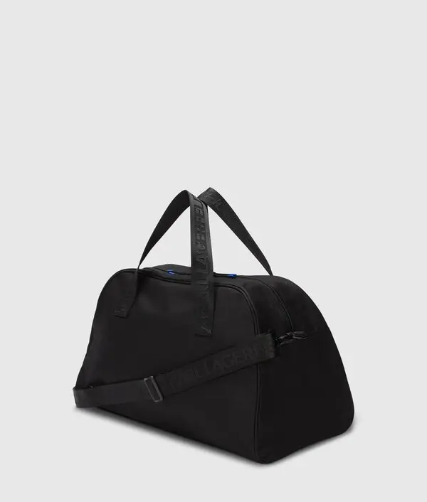 Karl Lagerfeld Logo Nylon Gym Bag