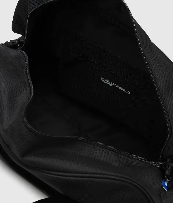 Karl Lagerfeld Logo Nylon Gym Bag