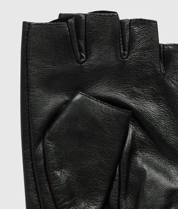 Karl Lagerfeld K/signature Chain Fingerless Gloves