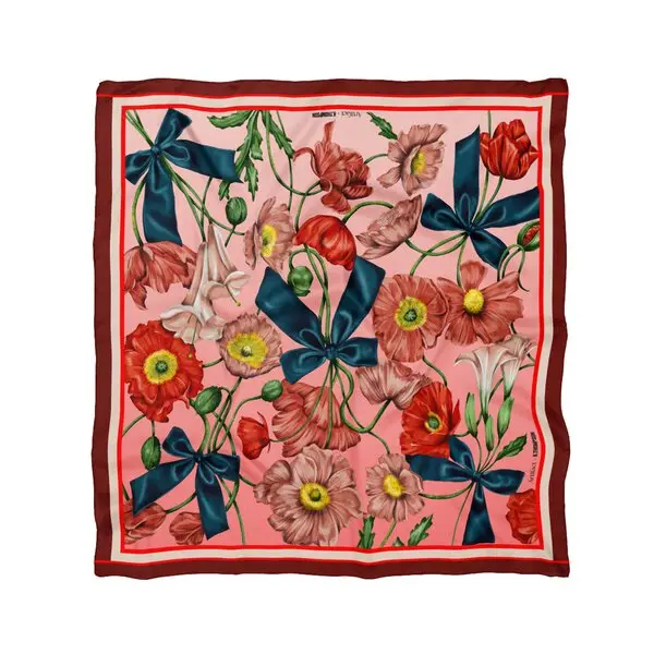 ARTIFACT. Generations Square Silk Scarf Artifact X Kelly Thompson