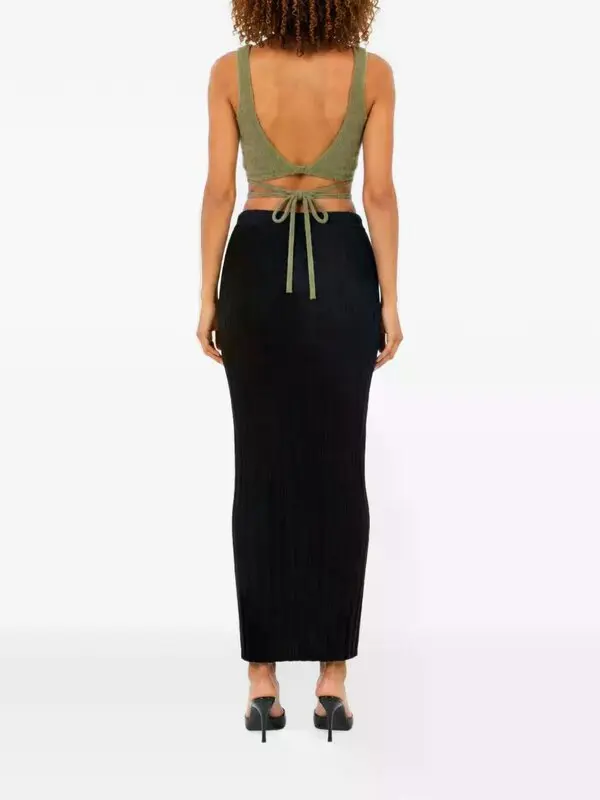 ESTER MANAS Wrap-tie Knit Top