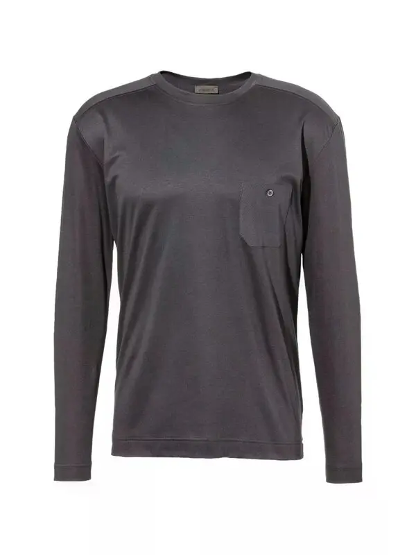 Zimmerli Chest-pocket Long-sleeve T-shirt