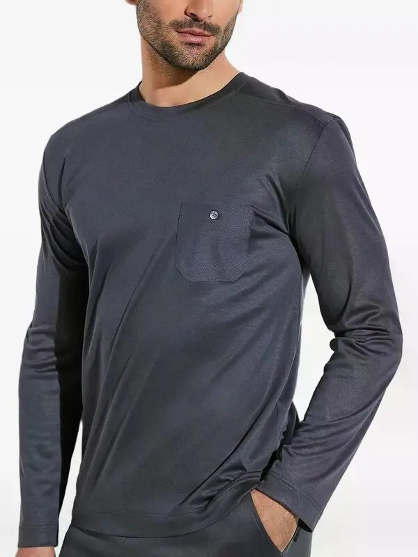 Zimmerli Chest-pocket Long-sleeve T-shirt
