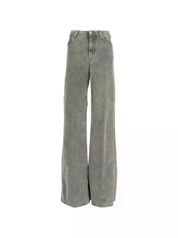 DONDUP Amber Wide-leg Corduroy Trousers
