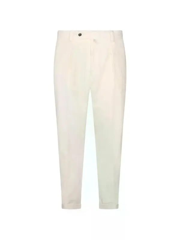 BERWICH Pleated Corduroy Trousers