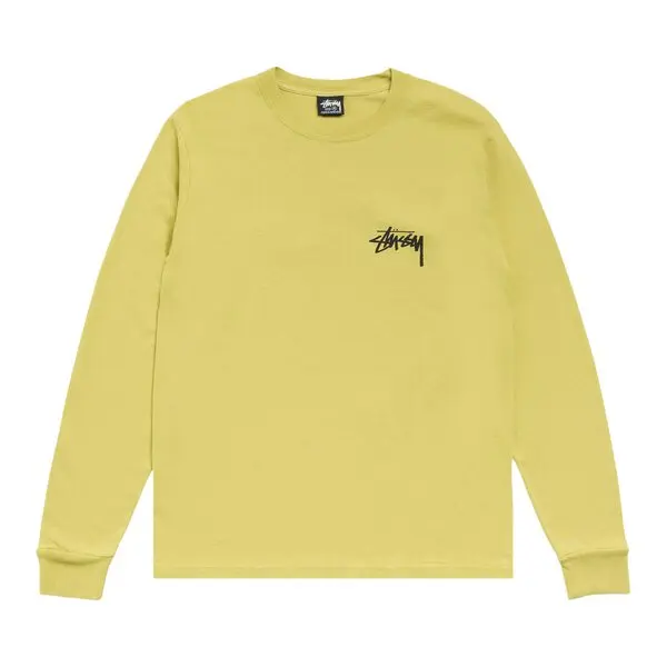 StÜssy Dragon Ls Tee 'palm - Yellow