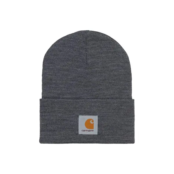 Carhartt Work In Progress Acrylic Watch Hat 'dark Heather - Grey