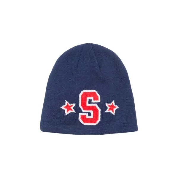 StÜssy Varsity S Skullcap 'navy