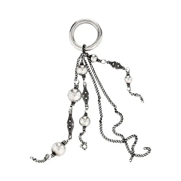 ANN DEMEULEMEESTER Geometric Charm Biny Ring 'antique
