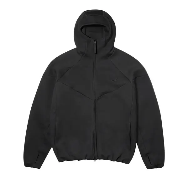 Nike Lil Yachty X Tech Fleece Oversized Full Zip Jacket - Black