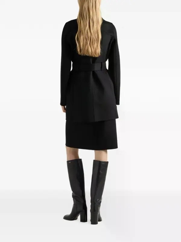 Prada Double-cloth Midi Skirt