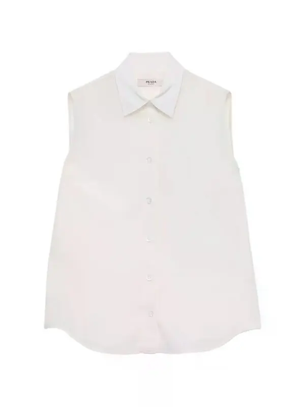 Prada Crepe De Chine Shirt