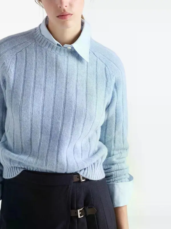 Prada Re-cashmere Crew-neck Sweater