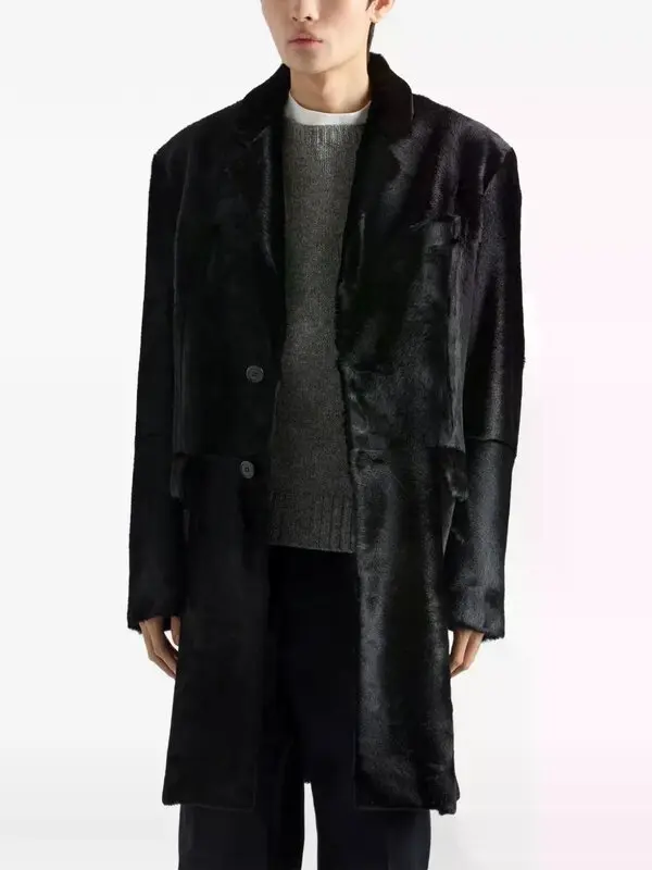 Prada Leather Coat