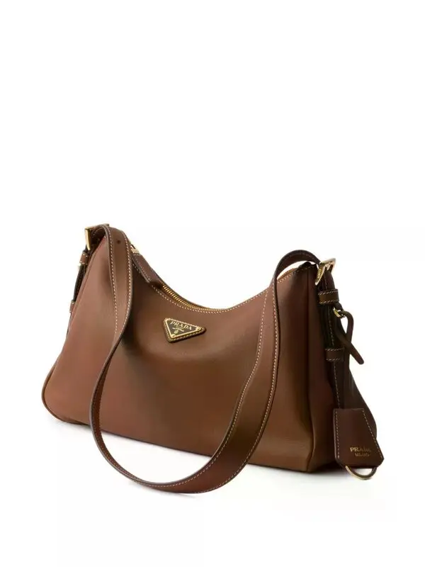 Prada Aimée Medium Leather Shoulder Bag