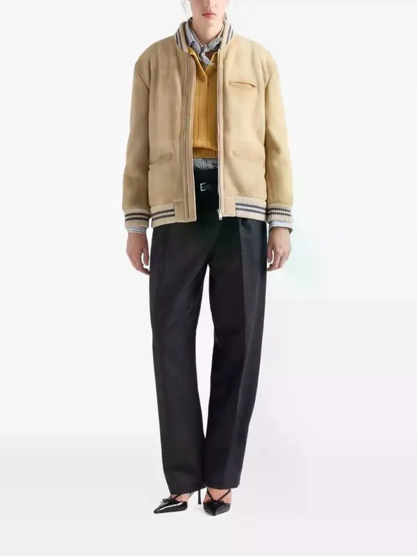 Prada Re-wool Pants - Grey