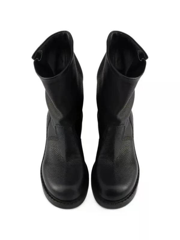Prada Leather Mid-calf Boots