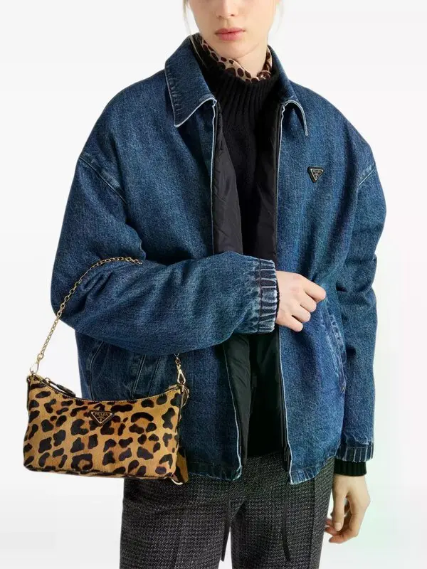 Prada Printed Calf Hair Leather Mini-bag - Neutrals