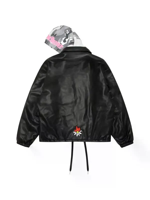 AAPE BY *A BATHING APE X Erased Hooded Bomber Jacket