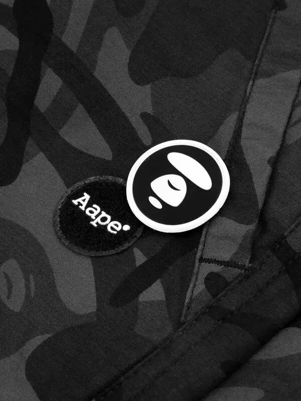AAPE BY *A BATHING APE Camo-print Cargo Tapered Trousers