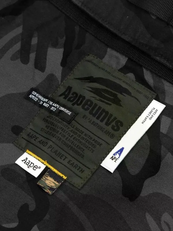 AAPE BY *A BATHING APE Camo-print Cargo Tapered Trousers