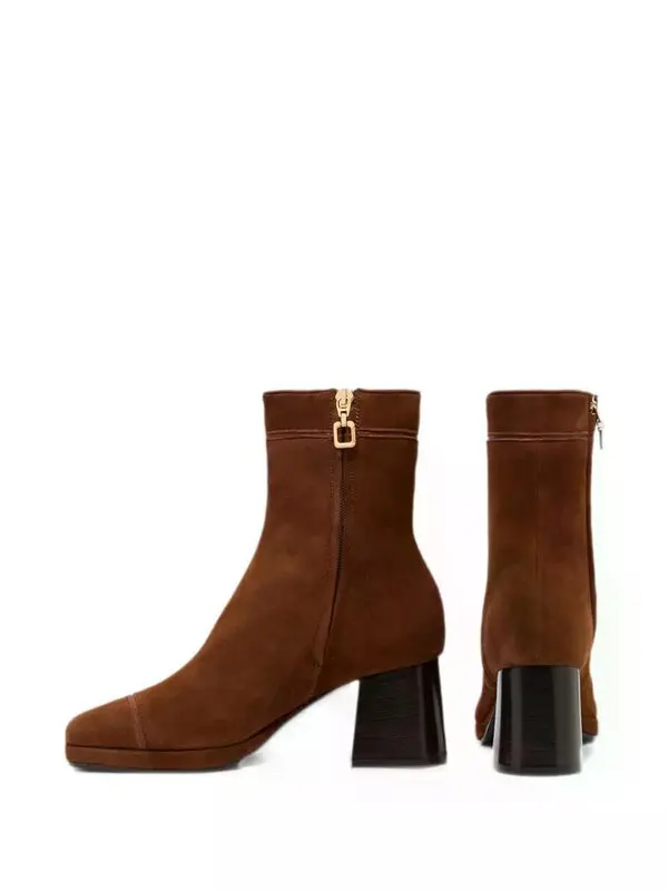CAREL Alba Suede Panelled Boots