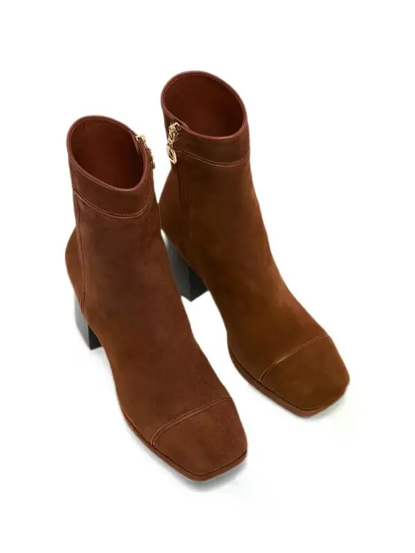 CAREL Alba Suede Panelled Boots