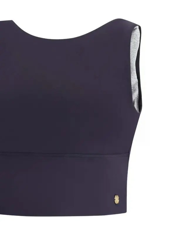 HOUSE OF GRAVITY Cross-back Cropped Top