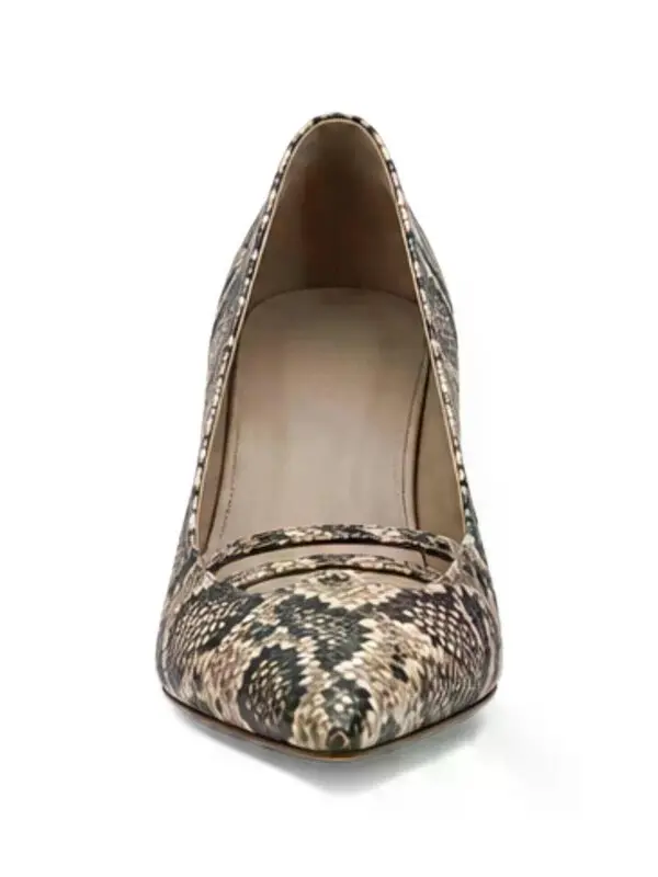 GIABORGHINI Gigi Snakeskin-effect Pumps