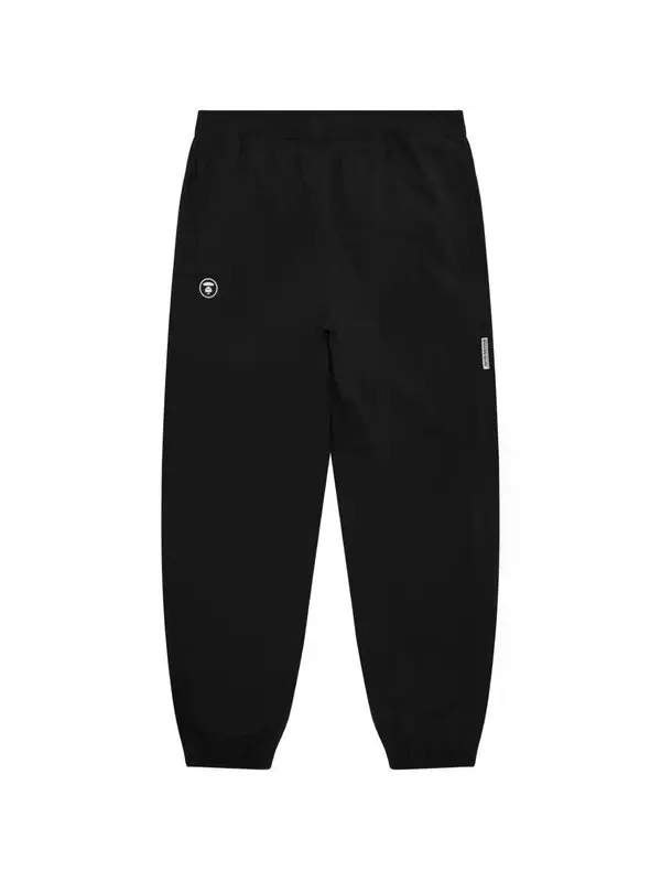 AAPE BY *A BATHING APE Moonface Logo Trousers - Black