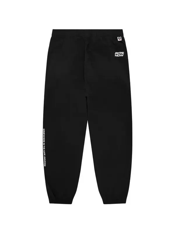 AAPE BY *A BATHING APE Moonface Logo Trousers