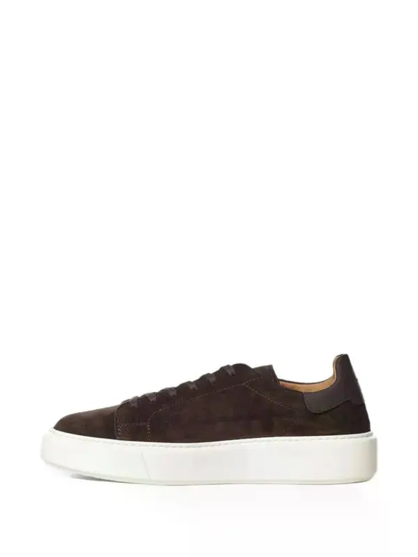 HENDERSON BARACCO Suede Panelled Sneakers