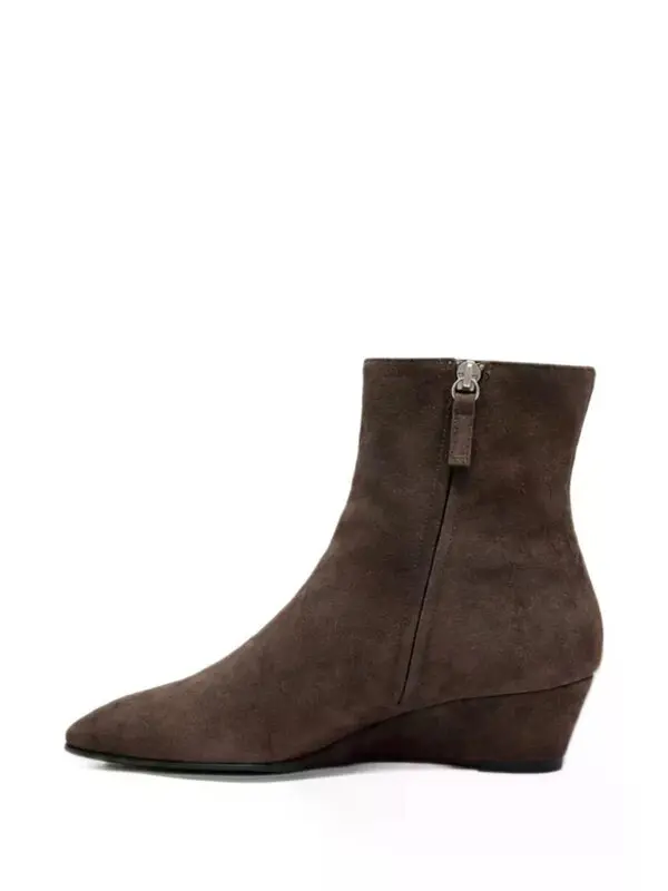 GIABORGHINI Amanda Wedge Ankle Boots
