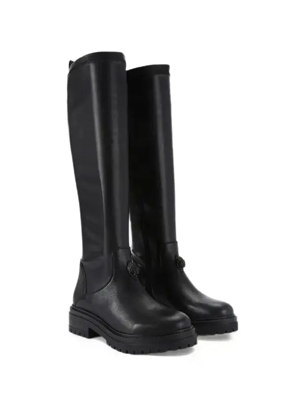 Kurt Geiger Soar Eagle Knee Boots - Black
