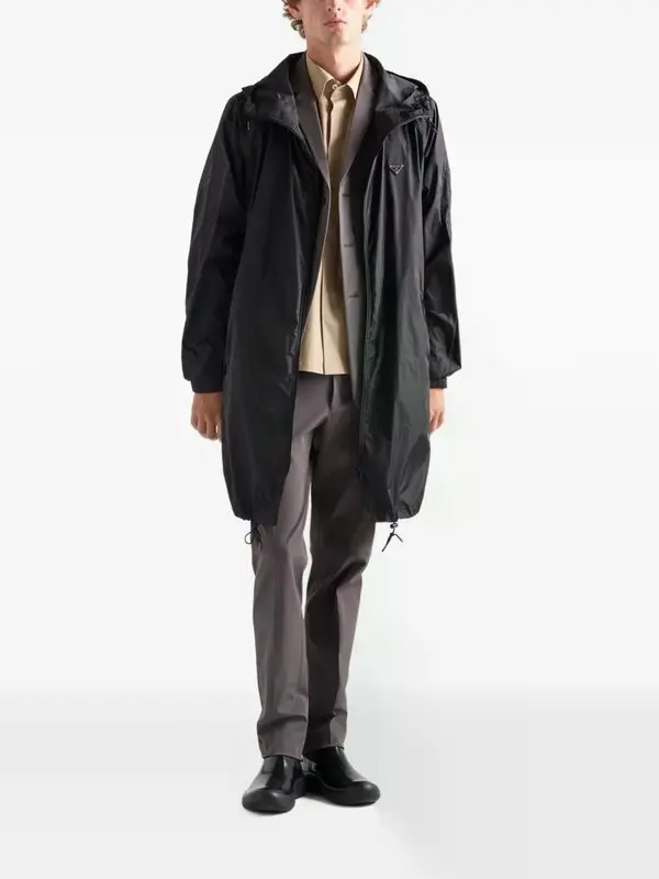 Prada Single-breasted Stretch Technical Fabric Jacket