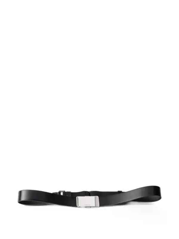 Prada Leather Belt - Black