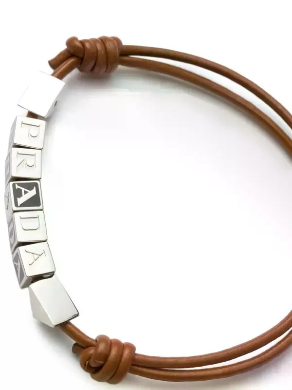 Prada Nappa Leather Bracelet