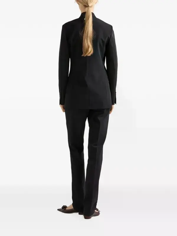 Prada Single-breasted Techno Stretch Jacket