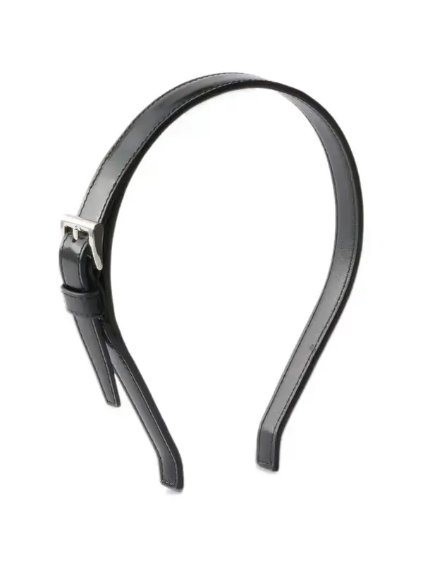 Prada Brushed Leather Headband
