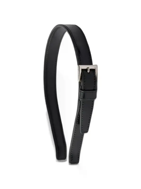 Prada Brushed Leather Headband