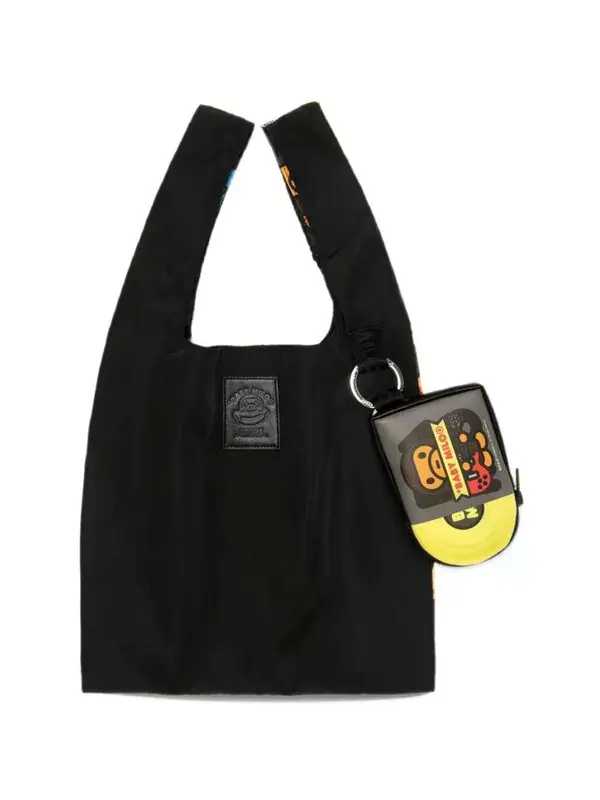 A BATHING APE Large Baby Milo And Friends Tote Bag