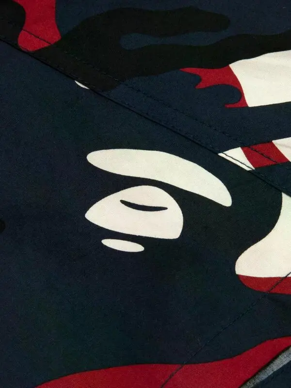 AAPE BY *A BATHING APE Moonface Logo Camouflage-print Boxers