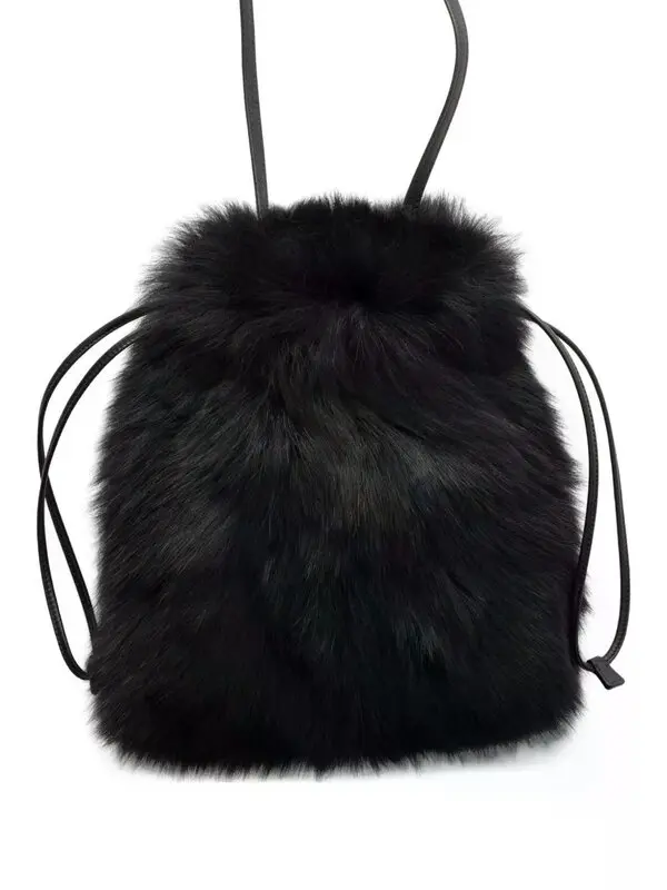 Prada Shearling Smartphone Pouch