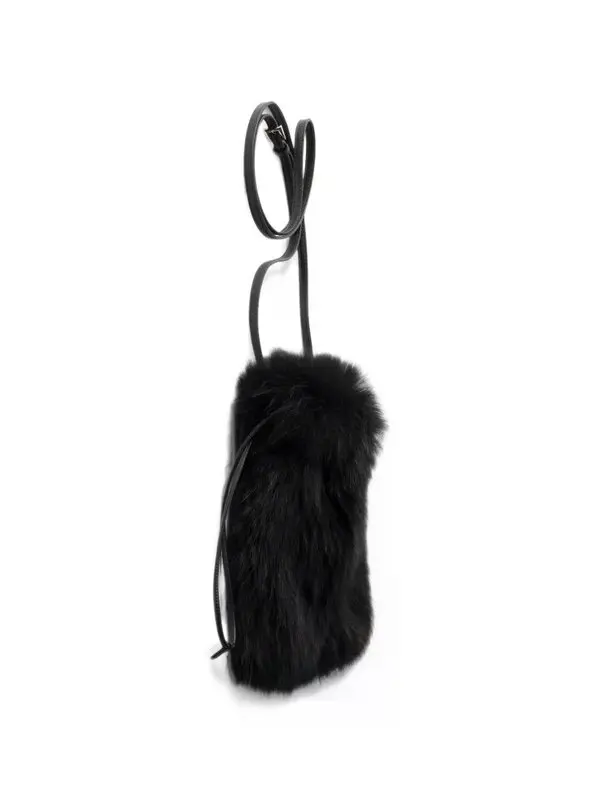 Prada Shearling Smartphone Pouch