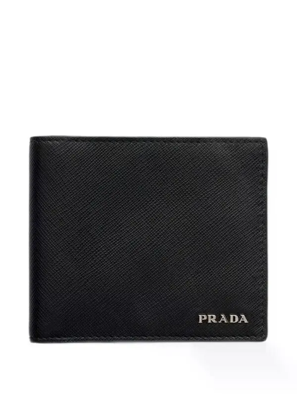 Prada Saffiano Leather Wallet - Black