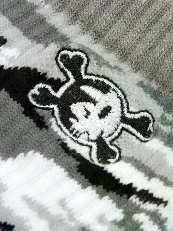 AAPE BY *A BATHING APE Camo-print Striped Socks