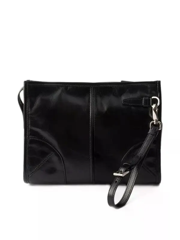 Prada Leather Pouch - Black