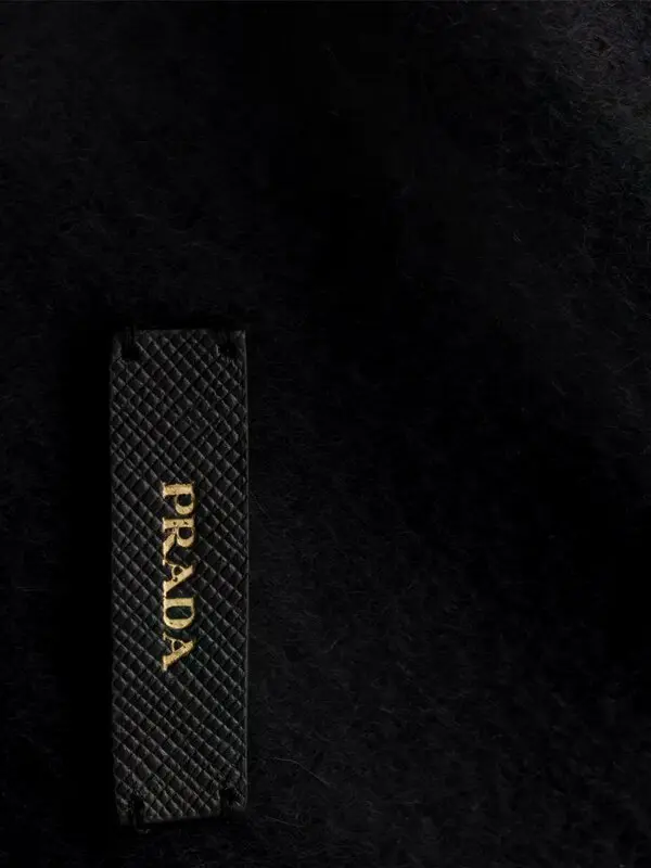 Prada Logo-patch Scarf